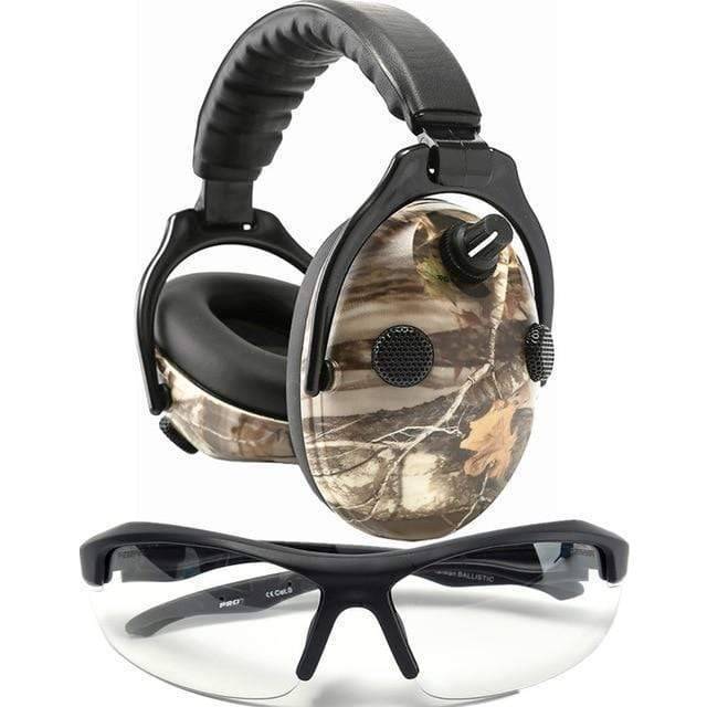 New Electronic Shooting Earmuffs with Military Ballistic Clear Anti Fo ...