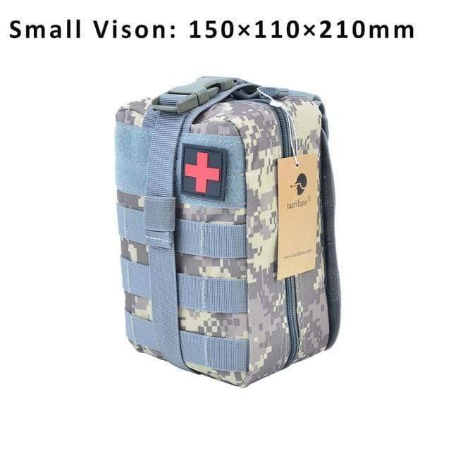 Compact Tactical First Aid Pouch - MOLLE Medical Kit Bag – Survival ...