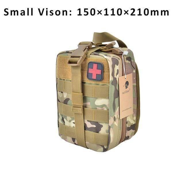 Compact Tactical First Aid Pouch - MOLLE Medical Kit Bag – Survival ...