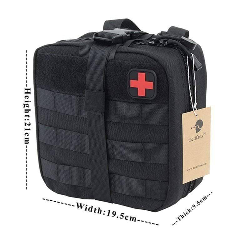 Compact Tactical First Aid Pouch - MOLLE Medical Kit Bag – Survival ...