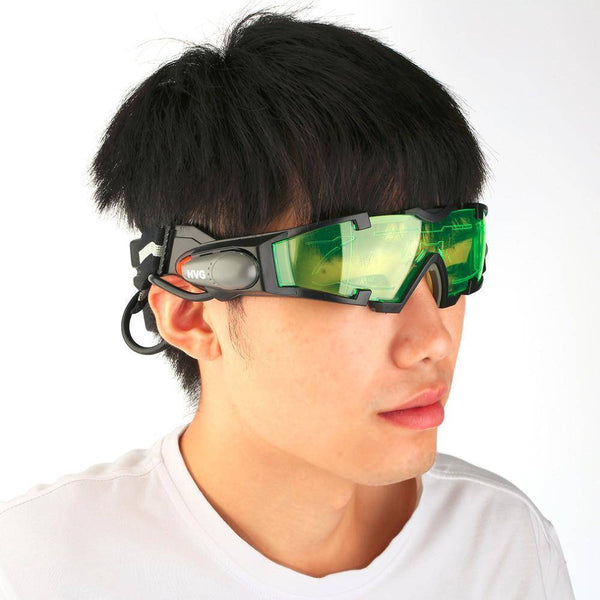 Adjustable Night Vision Goggles with Flip-out Green Lights – Survival ...